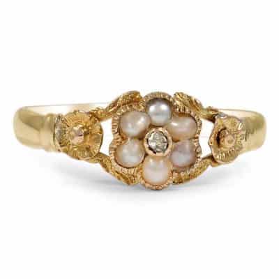 Georgian Era Wedding And Engagement Ring History