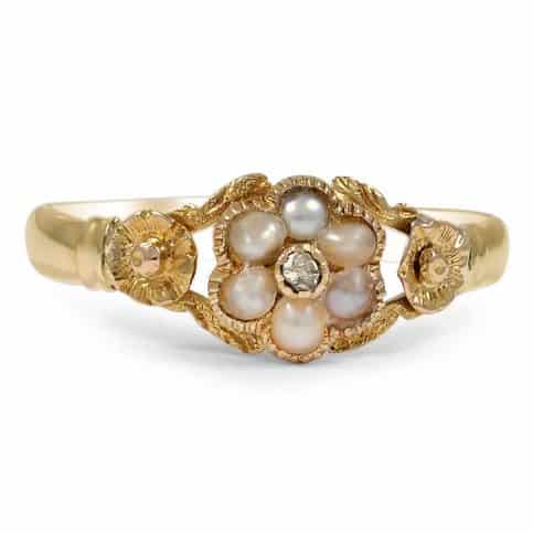 Georgian Era Wedding And Engagement Ring History